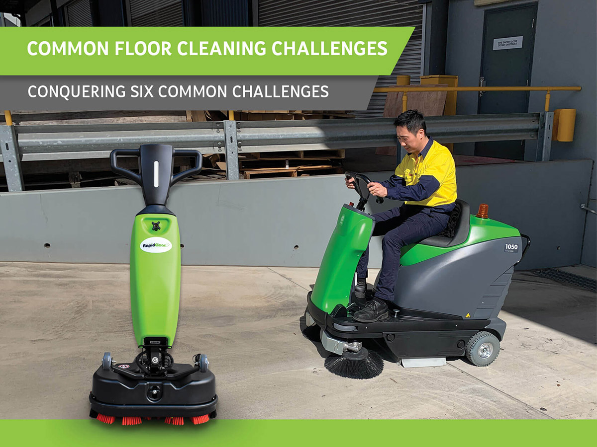 Conquering Six Common Floor Cleaning Challenges with RapidClean