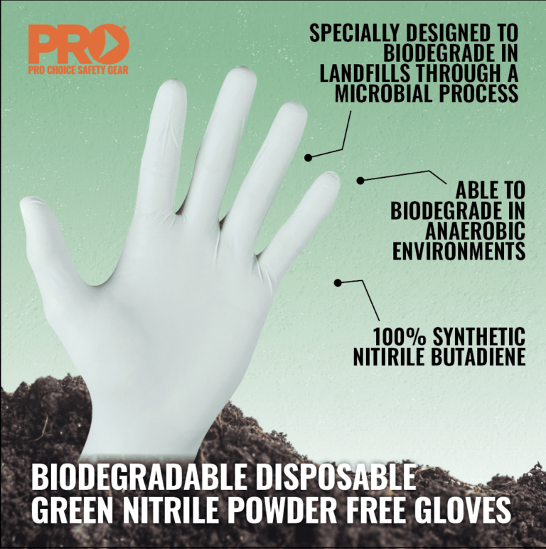 ProChoice Biodegradable Nitrile Gloves - RapidClean