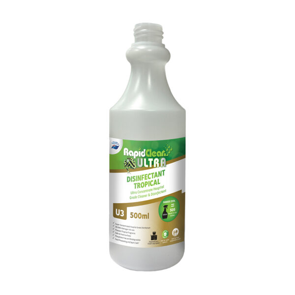RapidClean Ultra Disinfectant Tropical Hospital Grade Cleaner and ...